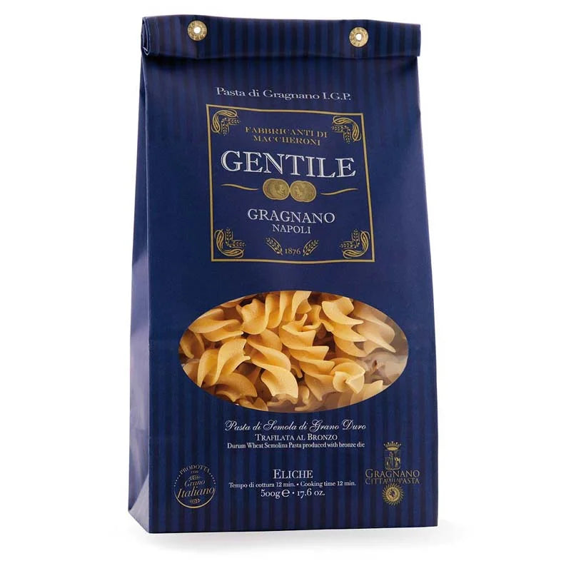 Gentile Eliche Pasta di Gragnano IGP 1.1 lb (500 g) – Tavola Italian Market