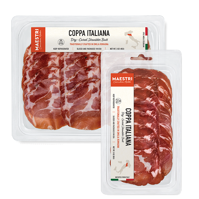 Maestri Coppa Italiana Dry-cured Shoulder Butt 3 oz (85 g) – Tavola ...