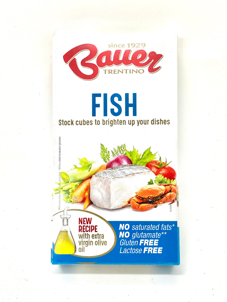 Bauer Fish Stock Cubes 2.12 oz (60 g) – Tavola Italian Market
