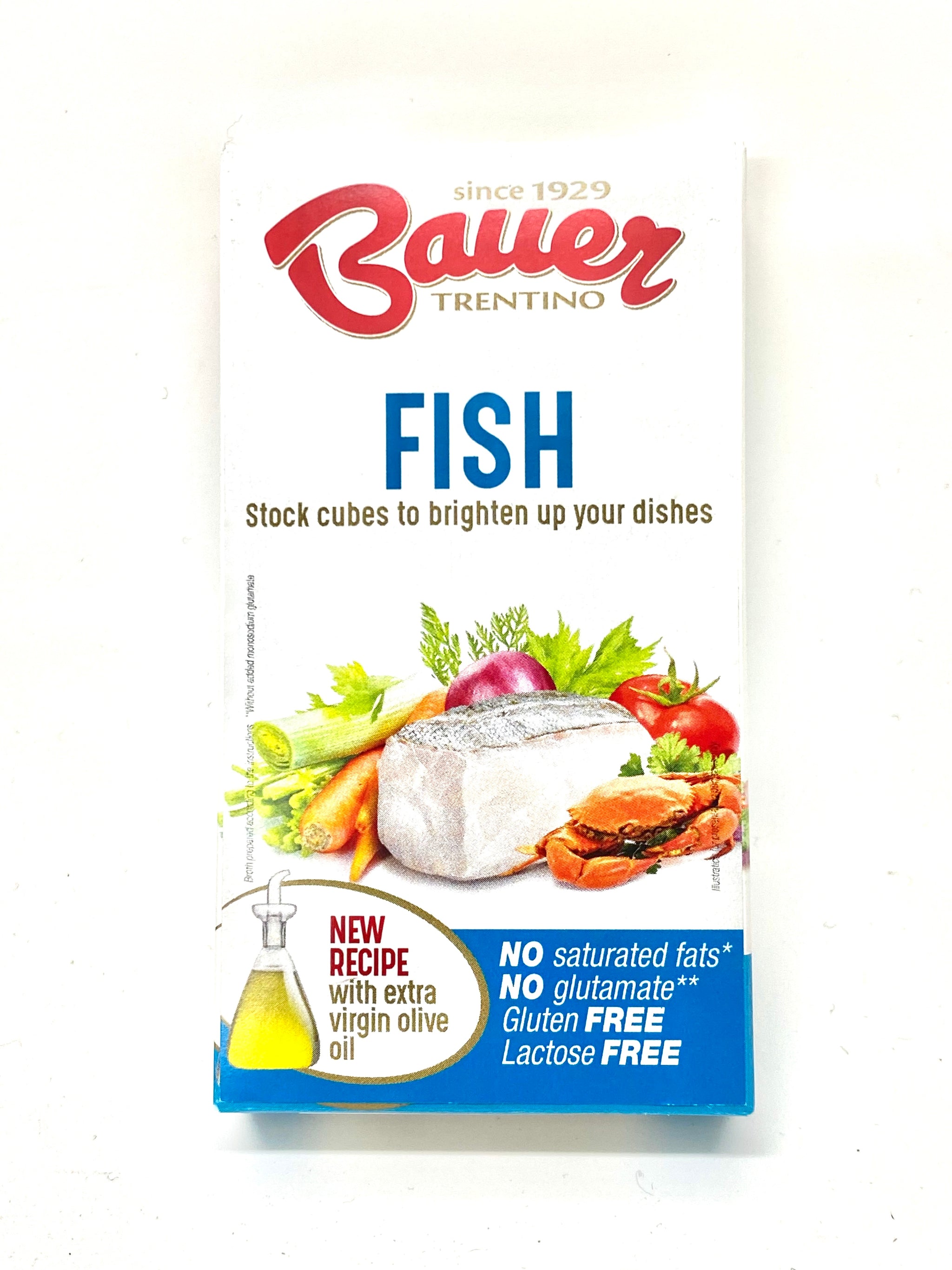 Bauer Fish Stock Cubes 2.12 oz (60 g) – Tavola Italian Market