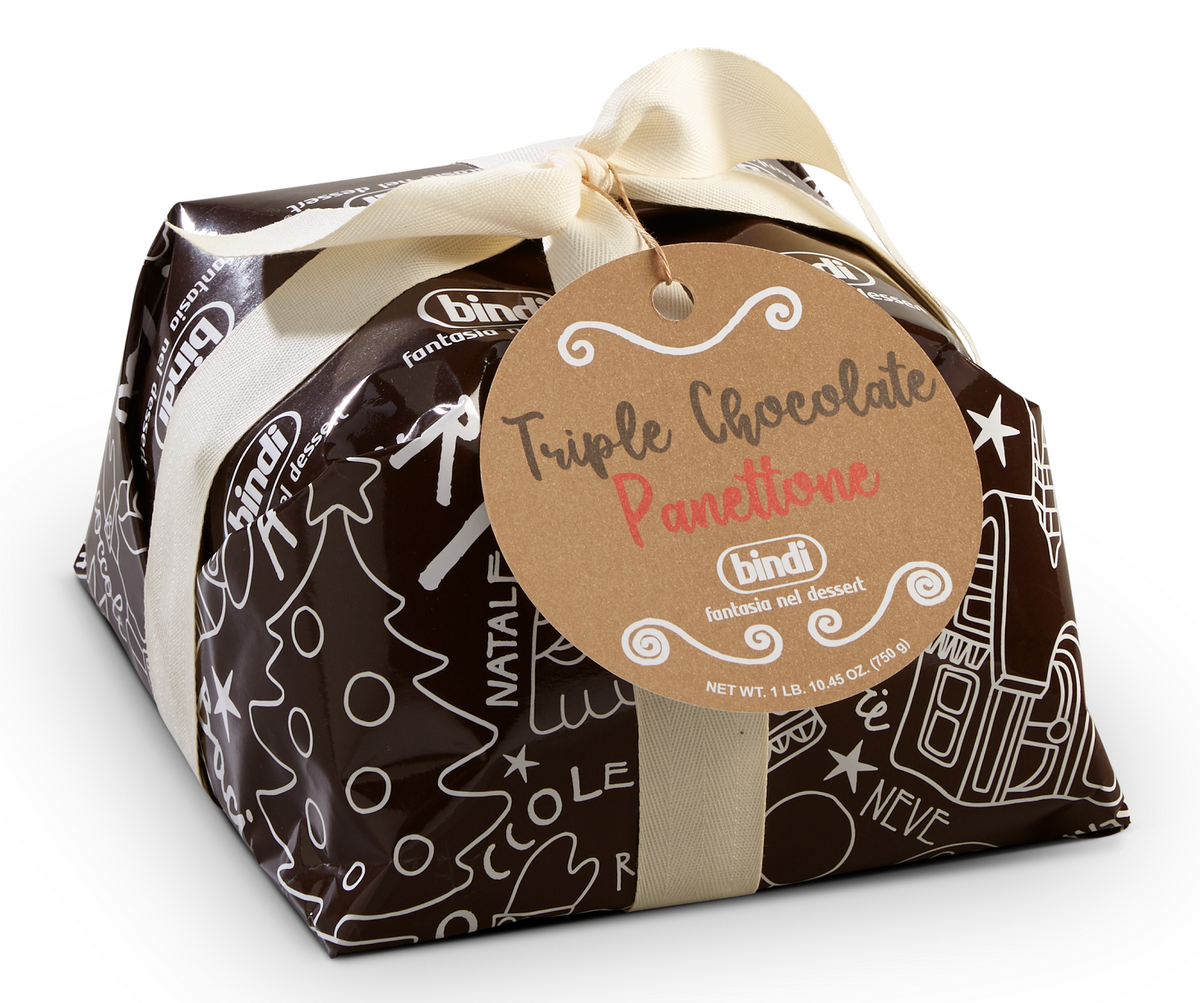 Bindi Panettone Triple Chocolate 10.45 oz (750gr) – Tavola Italian Market