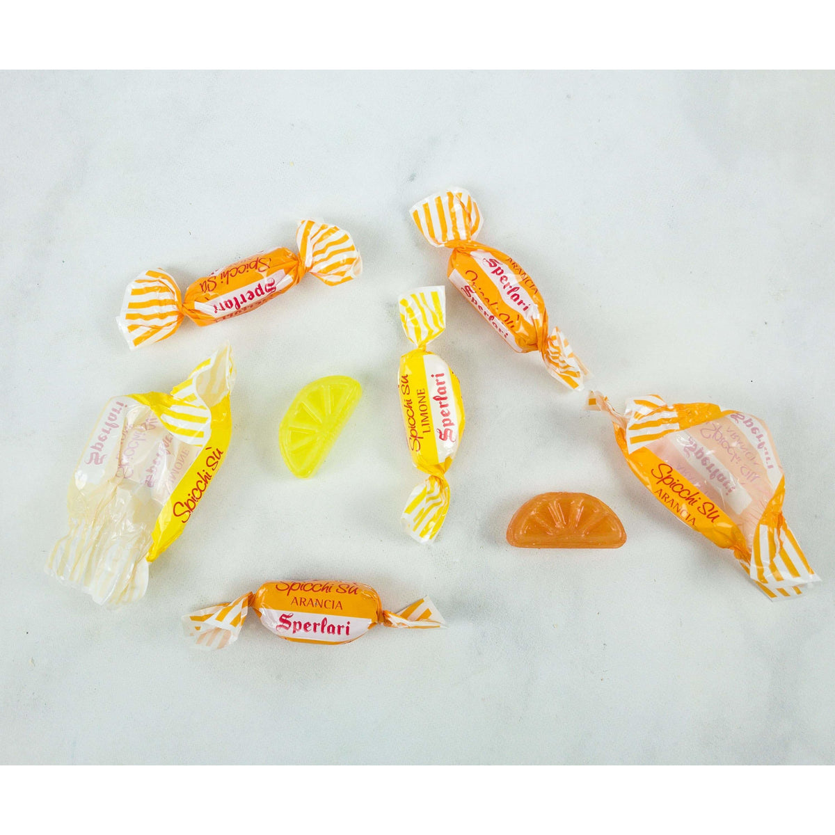 Sperlari, Spicchi Lemon and Orange Hard Candies 17.64 oz (500 g ...